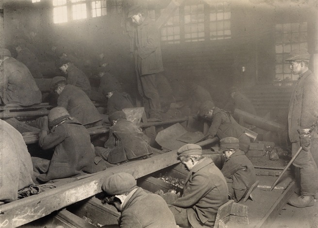 Pennsylvania coal breakers Breaker Boys by Lewis Hine on artnet